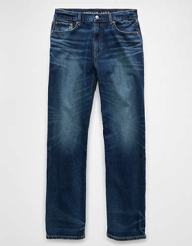 AE Patched Mom Straight Jean AE Patched Mom Straight Jean