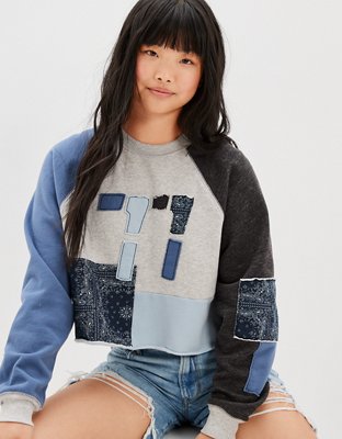 AE Patchwork Sweatshirt