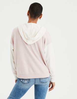 AE Color Block Zip-Up Hoodie