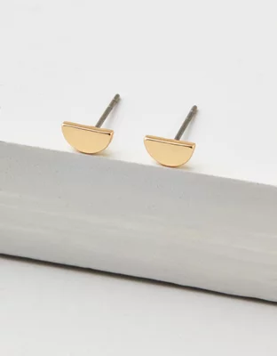 AEO Half Moon Stud Earring