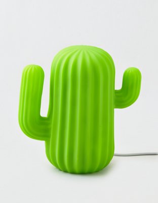 Mustard Cactus LED Lamp