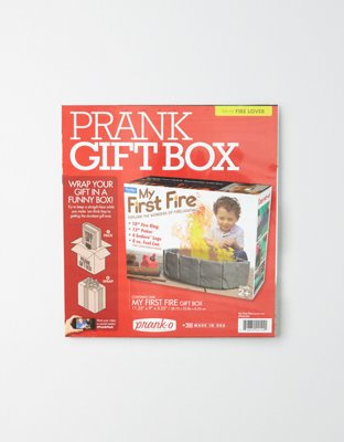 Prank-O My First Fire Gag Gift Box