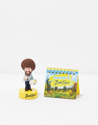 Running Press Bob Ross Talking Bobblehead