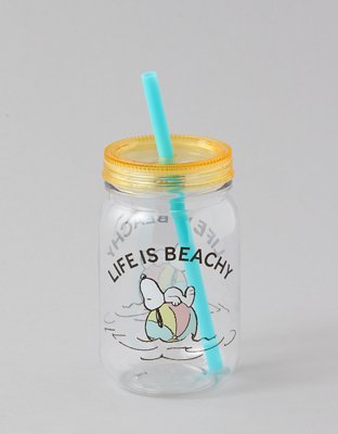 Peanuts Life Is Beachy Water Bottle
