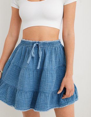 American Eagle Pool-To-Party Mini Skirt - 0703_1434_915