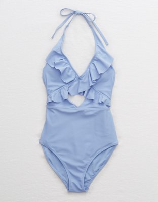 Aerie Ruffle One Piece Swimsuit