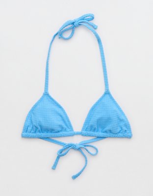 American Eagle Terry String Triangle Bikini Top - 0752_4795_956