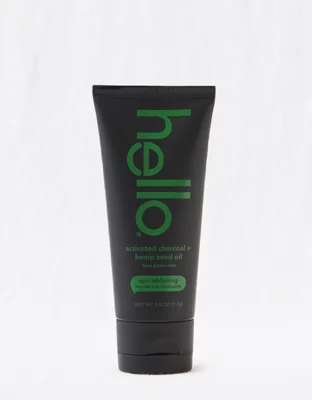 Hello Charcoal + Hemp Toothpaste
