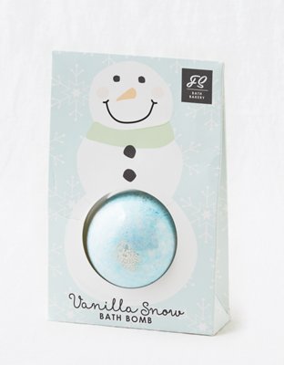 Feeling Smitten Snowman Bath Bomb | Aerie