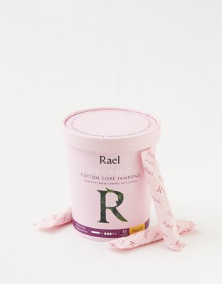 Rael Organic Cotton Core Tampons