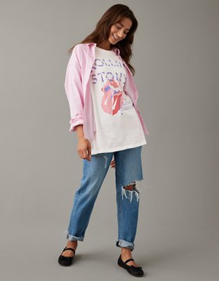 AE Oversized Rolling Stones Hackney Diamonds Graphic Tee