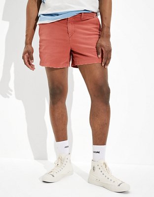 AE Flex Khaki Short Desgastado de 5.5" | AE