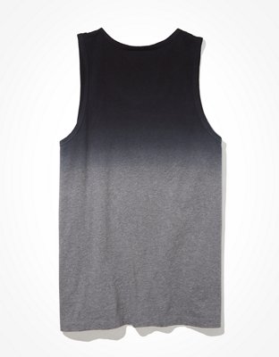 AE Super Soft Dip-Dye Graphic Tank Top | American Eagle
