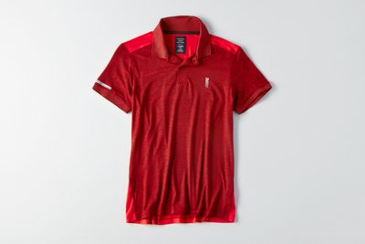 AE Active Color Block Polo