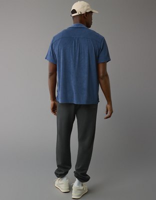 AE Terry Button-Up Shirt