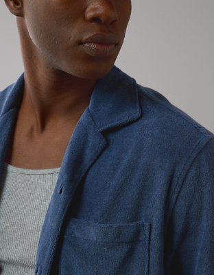 AE Terry Button-Up Shirt