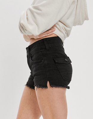 AE Ne(x)t Level Low-Rise Denim Short Short | AE