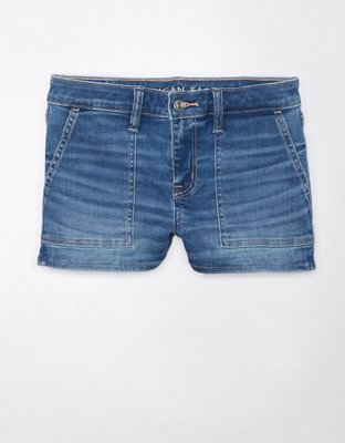 AE Next Level Low-Rise Denim Short Short