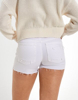 AE Stretch Low-Rise Denim Midi Short | AE