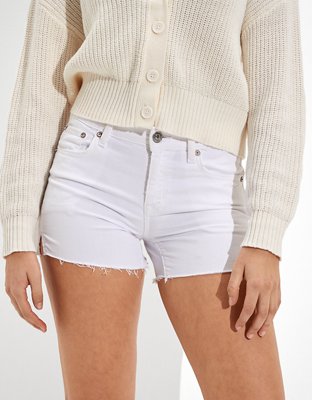 AE Stretch Low-Rise Denim Midi Short | AE