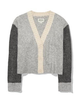 AE Colorblock Cardigan