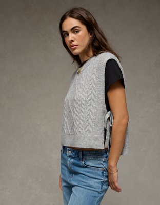 AE Whoa So Soft Side-Tie Vest