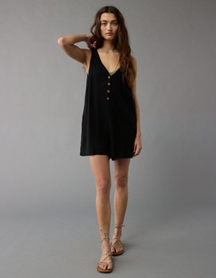 AE Button-Up Romper