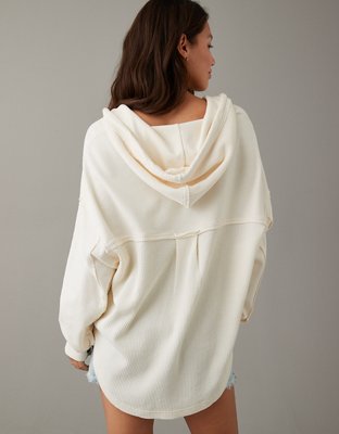 AE Big Hug Hooded Shacket