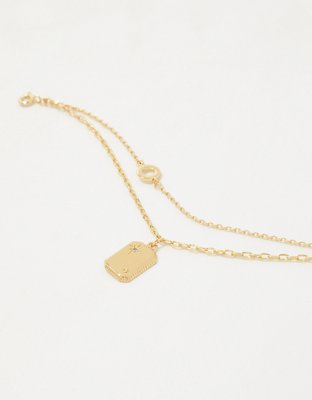 Aerie Star Inlay Pendant Bracelet