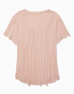 Ae Soft And Sexy V Neck Pocket Tee