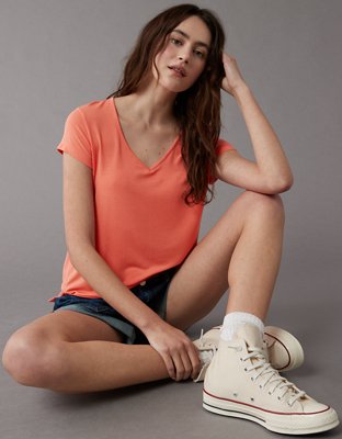 Womens Soft And Sexy T Shirts American Eagle