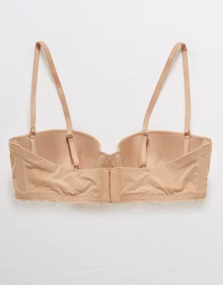 Aerie Real Happy Strapless Push Up Bra