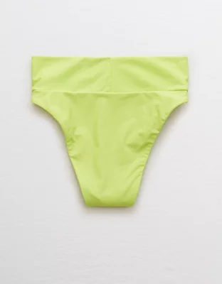 Aerie High Cut Cheeky Bikini Bottom