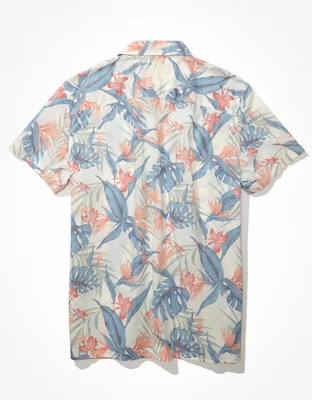 AE Tropical Button-Up Resort Shirt