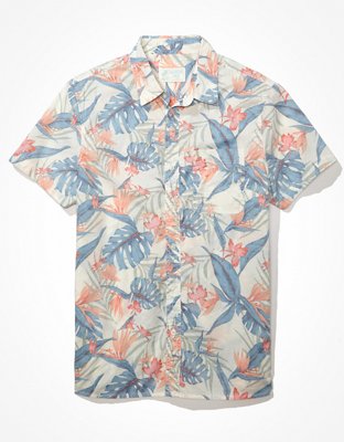 AE Tropical Button-Up Resort Shirt