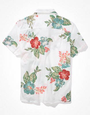 AE Tropical Button-Up Resort Shirt