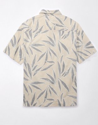 AE Tropical Button-Up Poolside Shirt