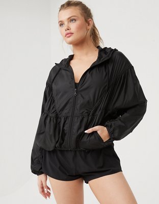 OFFLINE By Aerie Ripstop Windbreaker Jacket