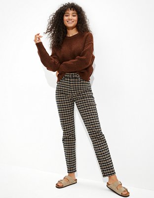 44％割引ブラック系,Sくらしを楽しむアイテム AMERI COLORFUL GINGHAM CHECK PANTS カジュアルパンツ パンツブラック系S-OTA.ON.ARENA.NE.JP