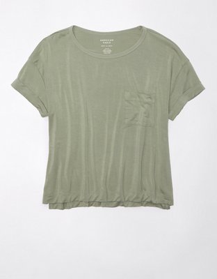 AE Soft & Sexy Oversized Pocket T-Shirt