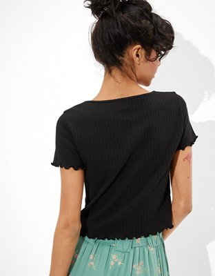 AE Snap-Front Baby Tee