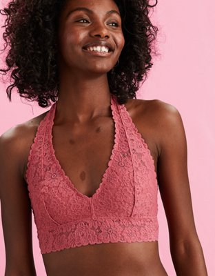 Aerie Softest® Lace Halter Bralette