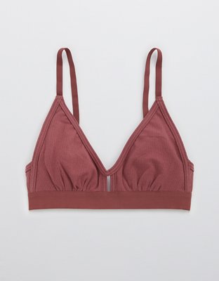 Aerie Ribbed Keyhole Bralette