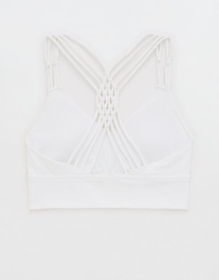 OFFLINE By Aerie Real Me Xtra Macrame Sports Bra