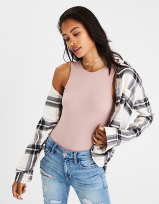 AE Hi-Neck Bodysuit | AE