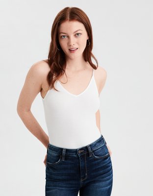 AE Basic V-Neck Bodysuit