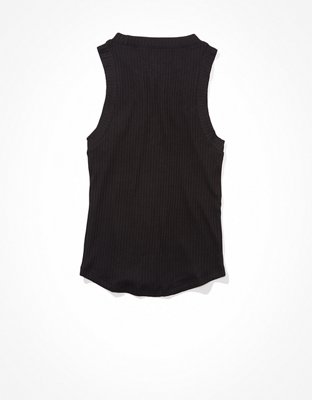 AE Plush High Neck Tank Top