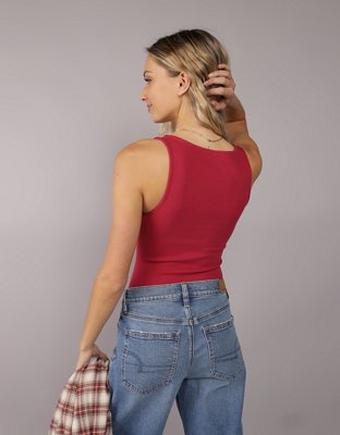 AE Main Squeeze Body con Escote V y Frente Envolvente | American Eagle