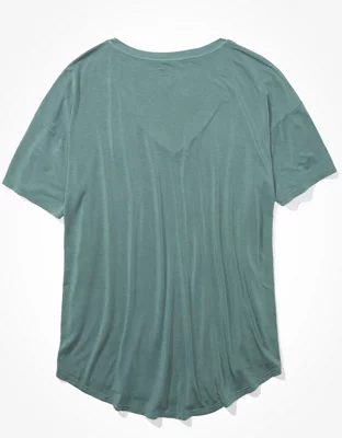 Ae Soft And Sexy V Neck T Shirt