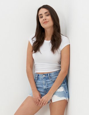 AE Soft & Sexy Twist-Back Tee